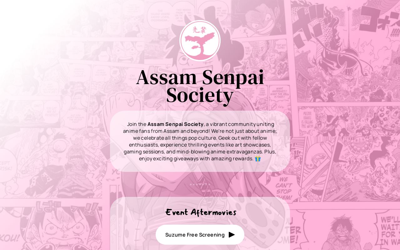 Assam Senpai Society Links